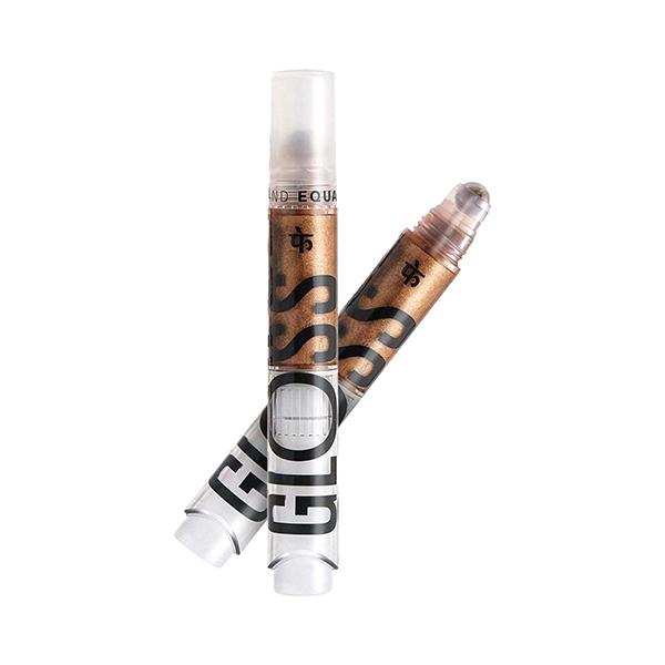 Buy FAE Beauty Nude Pink High Shine Lip Gloss With Clickable Roller ...