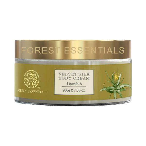 Buy Forest Essentials Velvet Silk Body Cream Vitamin Ebody Lotion 200 ...