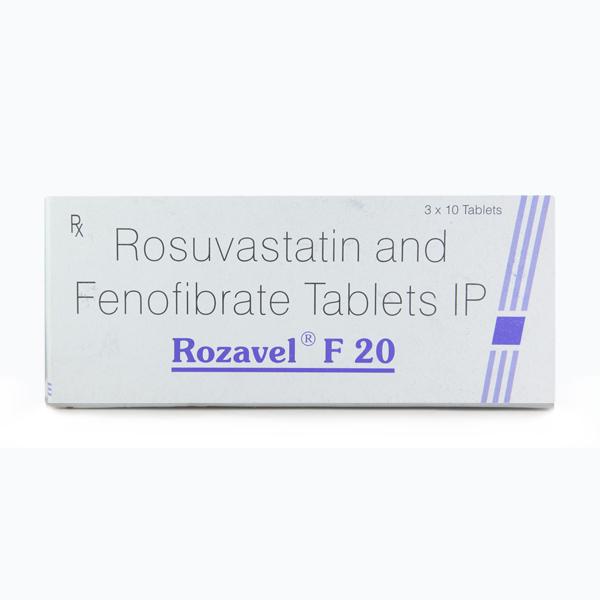 Rozavel F 20mg Tablet 10'S - Buy Medicines online at Best Price from ...