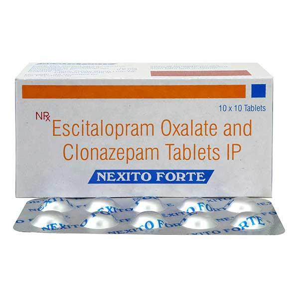 Nexito Forte Tablet 10'S - Price, Uses, Side Effects, and Substitutes ...