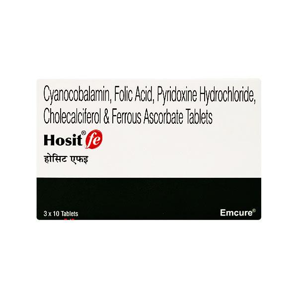 Buy HOSIT FE Tablet 10's Online at Upto 25% OFF | Netmeds
