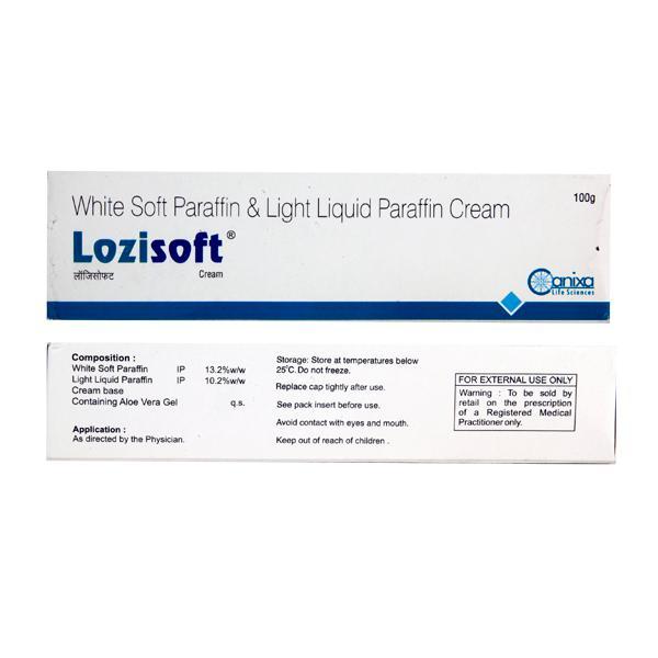 Lozisoft Cream 100gm : Price, Uses, Side Effects | Netmeds