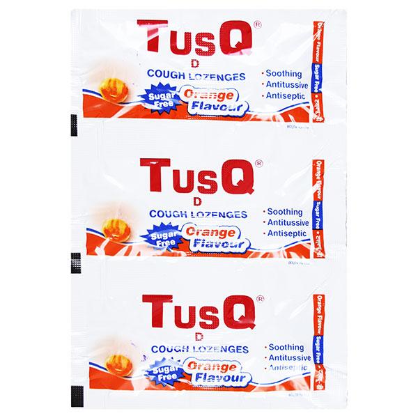 Tusq D Sugar Free Orange Flavour Cough Lozenge 6'S : Uses, Side Effects ...
