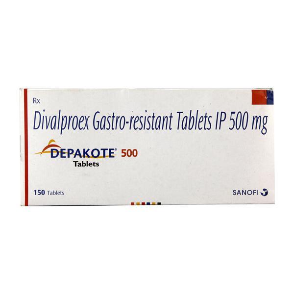 Depakote 500mg Tablet 15'S Price, Uses, Side effects, Substitutes | Netmeds
