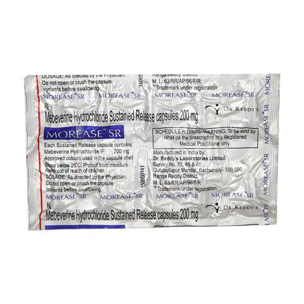 Buy Morease SR Capsule 10'S Online at Upto 25% OFF | Netmeds