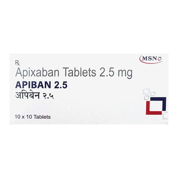 APIBAN 2.5 Tablet 10's Price, Uses, Side effects, Substitutes | Netmeds