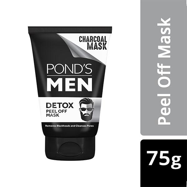Buy Pond's Men Activated Charcoal Detox Peel Off Mask 75 gm Online at ...