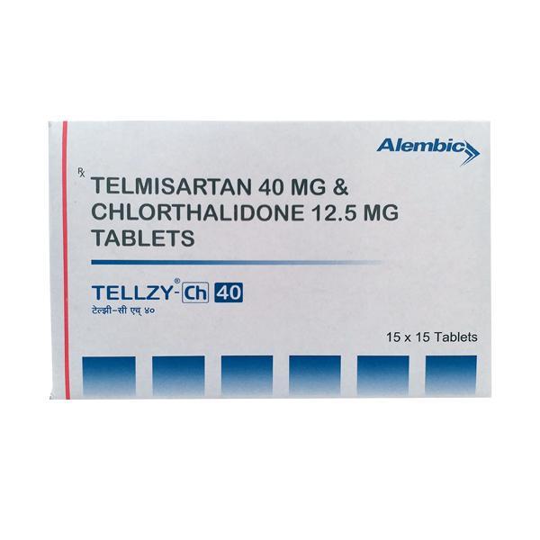 Tellzy CH 40mg Tablet 15'S : Price, Uses, Side Effects | Netmeds