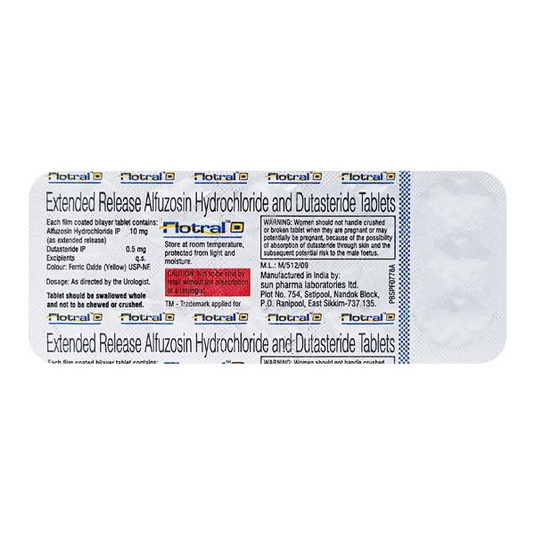 Buy Flotral D Tablet 10'S Online at Upto 25% OFF | Netmeds