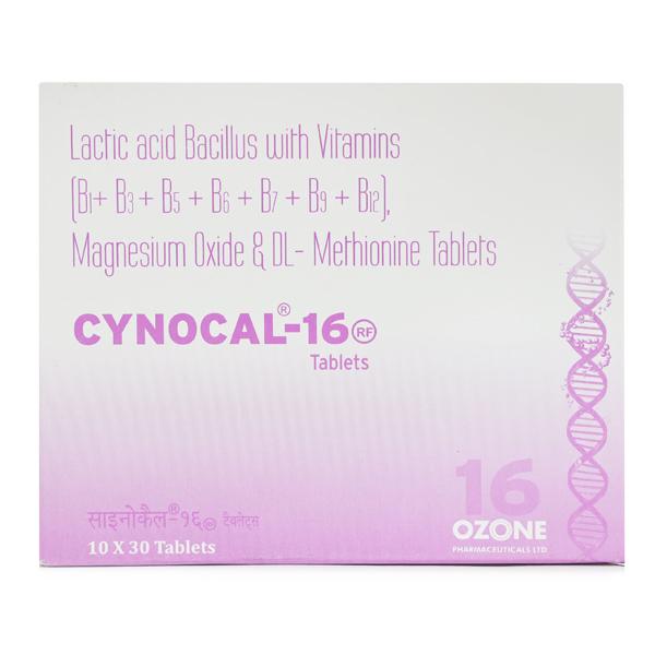 Buy CYNOCAL 16 RF Tablet 30's Online at Upto 25% OFF | Netmeds