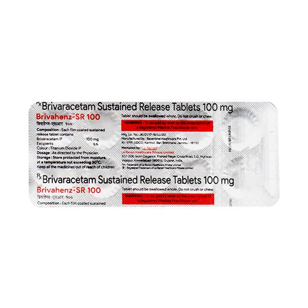 BRIVAHENZ SR 100 Tablet 10's