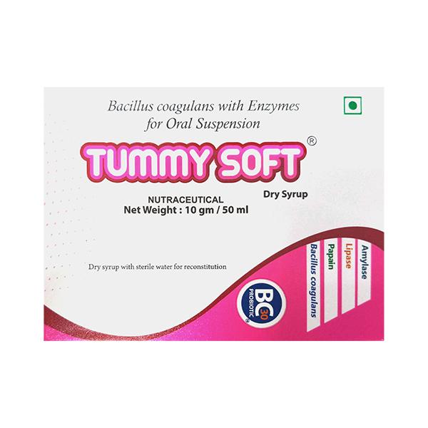 Buy TUMMY SOFT (VEG) Dry Syrup 50ml Online | Netmeds