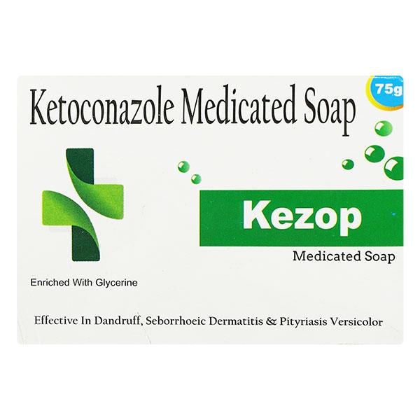KEZOP Soap 75gm Price, Uses, Side effects, Substitutes | Netmeds