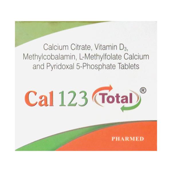 Buy CAL 123 TOTAL Tablet 15's Online at Upto 25% OFF | Netmeds