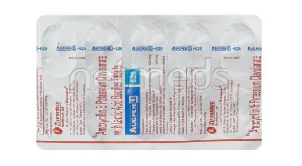 Augpen LB 625mg Tablet 10'S : Uses, Side Effects, Price | Netmeds