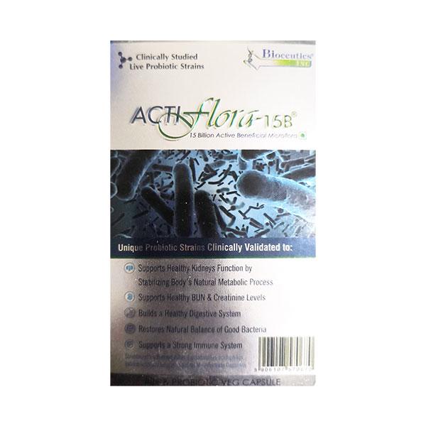 ACTIFLORA 15B Capsule 10's Price, Uses, Side effects, Substitutes | Netmeds