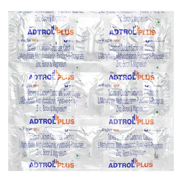 NEW Adtrol Plus Tablet 15'S Price, Uses, Side effects, Substitutes ...