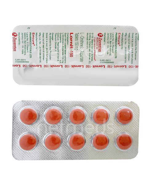 Lornit 150mg Tablet 10'S Price, Uses, Side effects, Substitutes | Netmeds