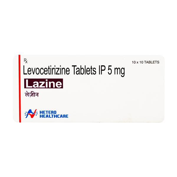 LAZINE 5mg Tablet 10's : Uses, Side Effects, Price | Netmeds