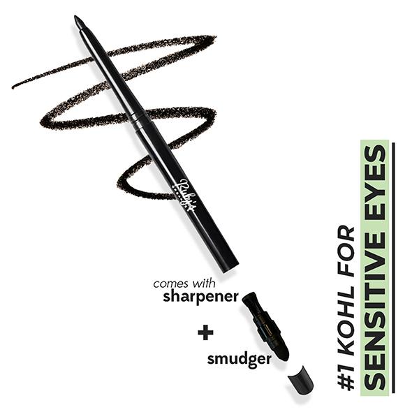 Buy Ruby's Organics Smoked Kohl - Black 0.35 gm Online at Best Price ...