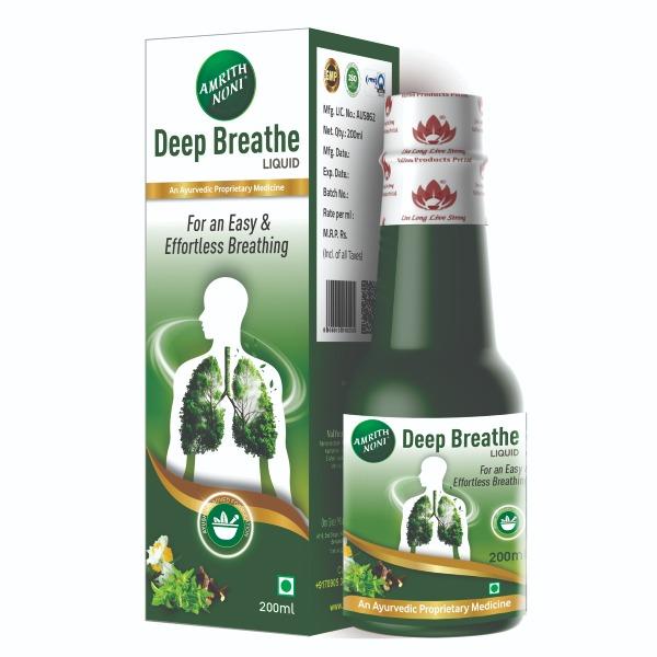 Amrith Noni Deep Breathe liquid 200 ml Online at Discounted Price | Netmeds