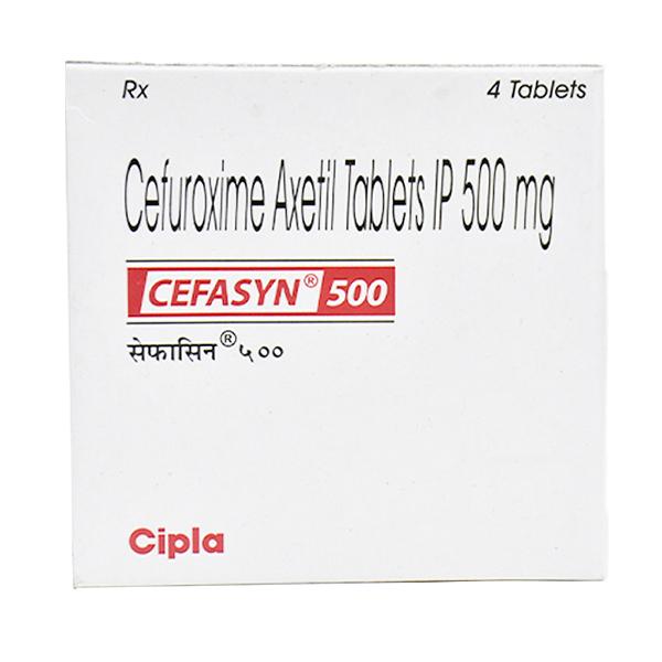 Cefasyn 500mg Tablet 4'S : Price, Uses, Side Effects | Netmeds