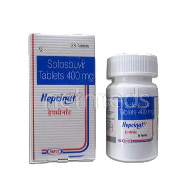 Hepcinat 400mg Tablet 28'S - Price, Uses, Side Effects, and Substitutes ...