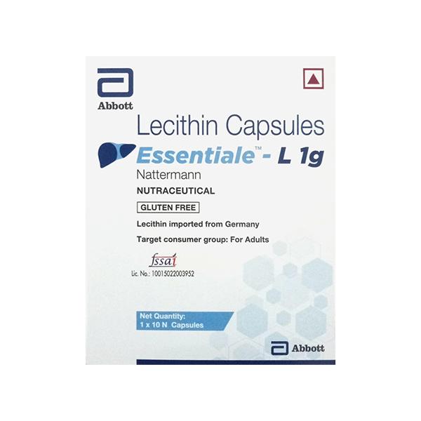 ESSENTIALE L GLUTEN FREE 1g Capsule 10's Price, Uses, Side effects ...