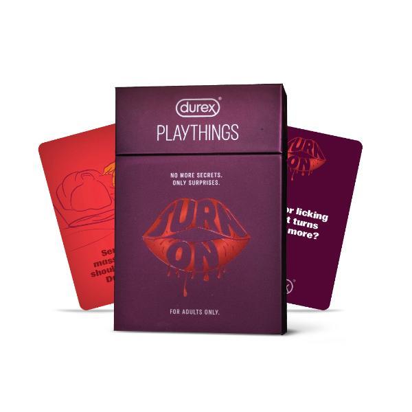 Durex Playthings Turn On - Card Game for Couples 1's