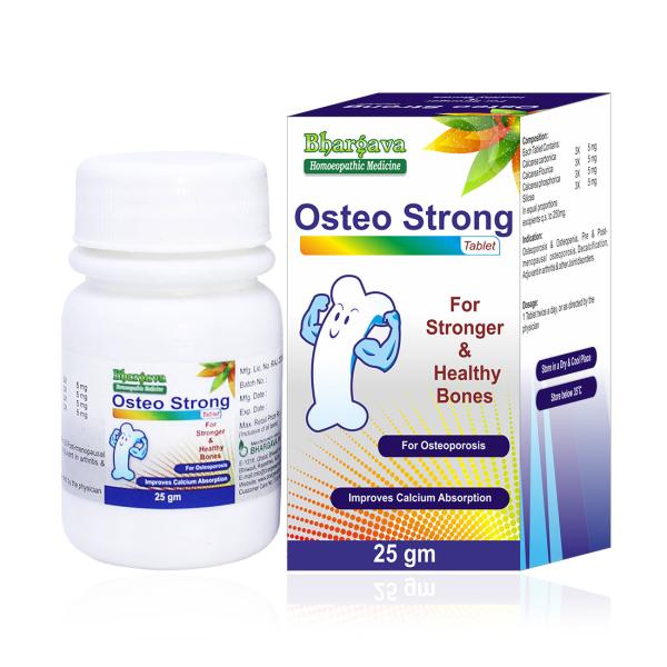 Buy Bhargava Osteo Strong Tablet 25 g Online at Discounted Price | Netmeds
