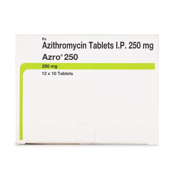 Buy AZRO 250mg Tablet 10's Online at Upto 25% OFF | Netmeds
