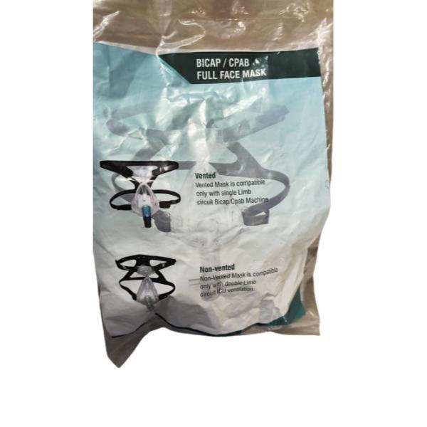 Bicap / Cpap Full Face Mask - Vented ( Large) 1's