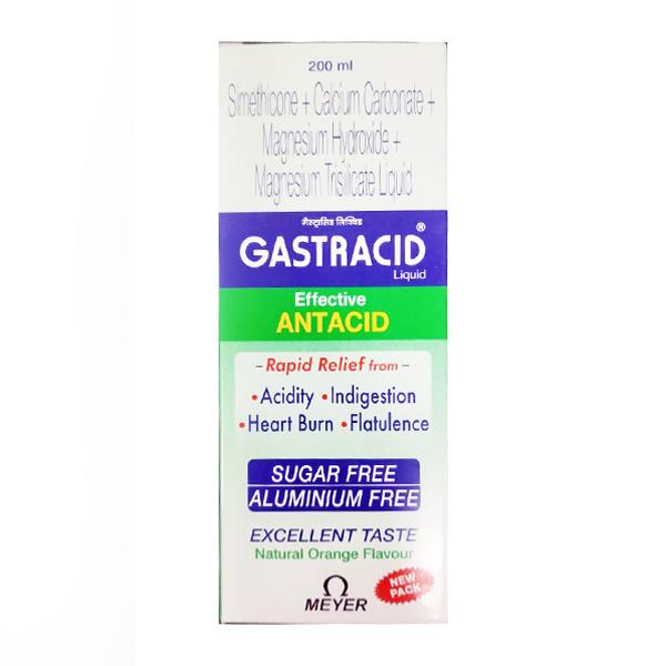 Gastracid Sugar Free Natural Orange Flavour New Pack Liquid 200ml Price ...
