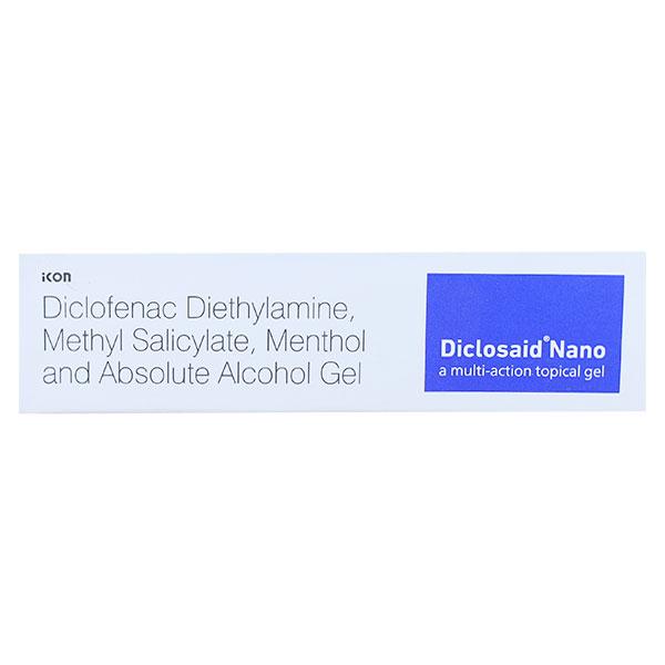 DICLOSAID Nanogel 30gm Price, Uses, Side effects, Substitutes | Netmeds