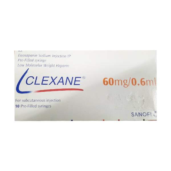 CLEXANE 60mg Prefilled Syringe(Pfs) 10X0.6ml