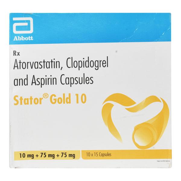 STATOR GOLD 10mg Capsule 15's Price, Uses, Side effects, Substitutes ...