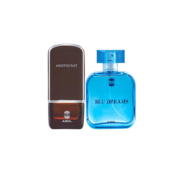 Buy Ajmal Aristocrat EDP Citrus Woody Perfume And Blu Dreams EDP Citurs ...