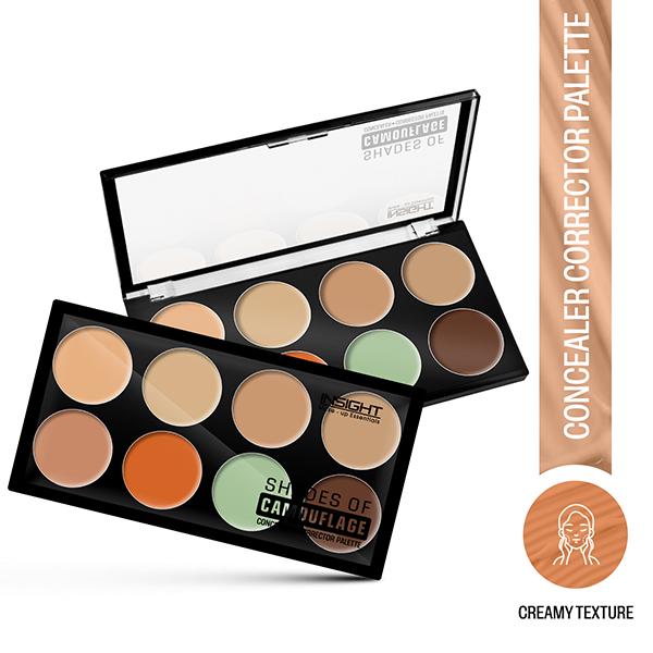 Buy Insight Cosmetics Shades of Camouflage Concealer Corrector Palette ...