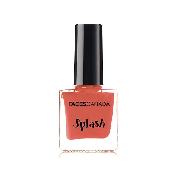 Buy Faces Canada Splash Nail Enamel Coral Island 62 8 Ml Online at ...