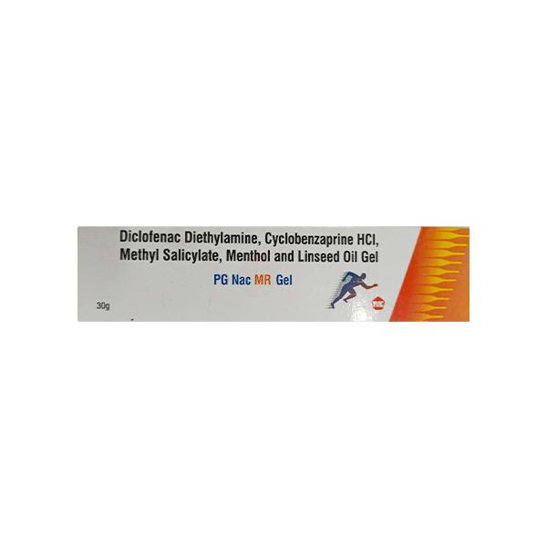 PG NAC MR Gel 30gm Price, Uses, Side effects, Substitutes | Netmeds