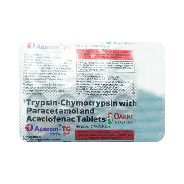 Aceron TC Tablet 10'S : Uses, Side Effects, Price | Netmeds