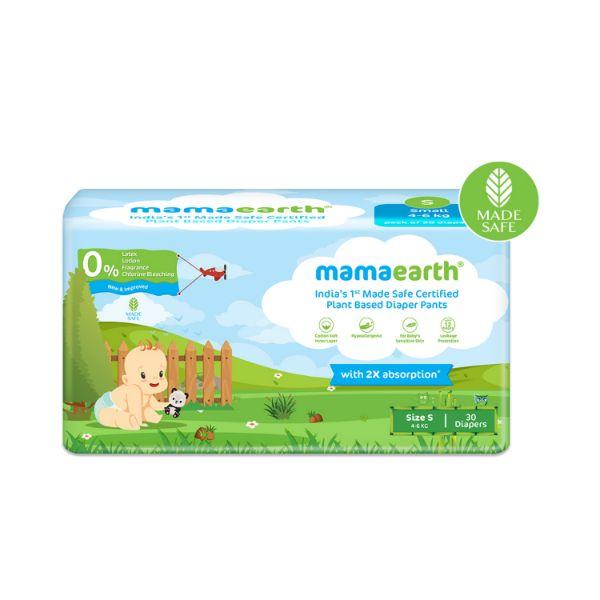 Buy Mamaearth Plant-Based Diaper Pants for Babies - 4-6 kg (Size S ...