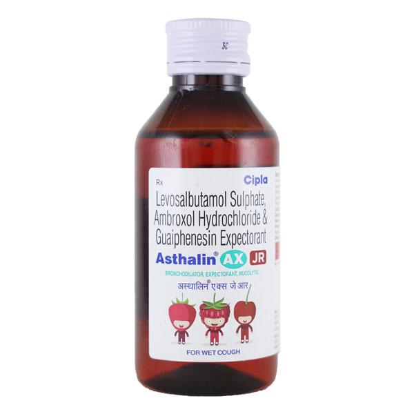 ASTHALIN AX JR Expectorant 100ml Price, Uses, Side effects, Substitutes ...
