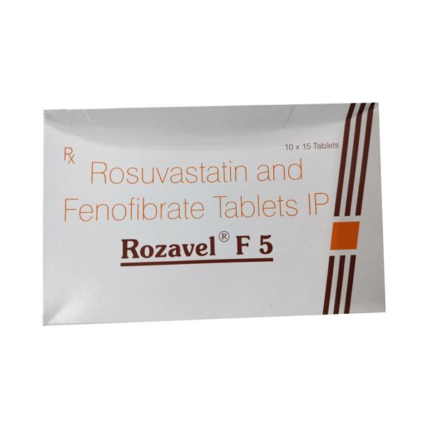 ROZAVEL F 5 Tablet 15's Price, Uses, Side effects, Substitutes | Netmeds