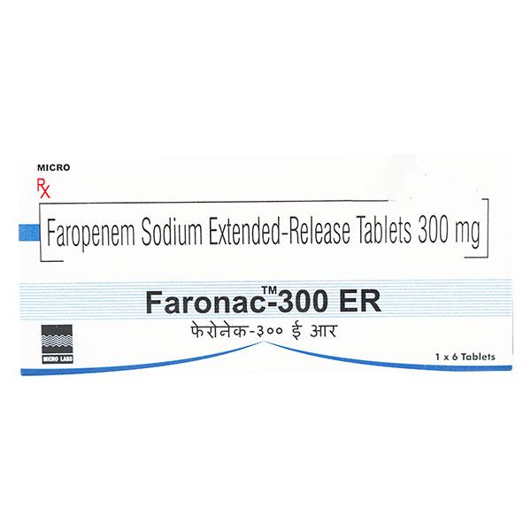 Faronac ER 300mg Tablet 6'S Price, Uses, Side effects, Substitutes ...