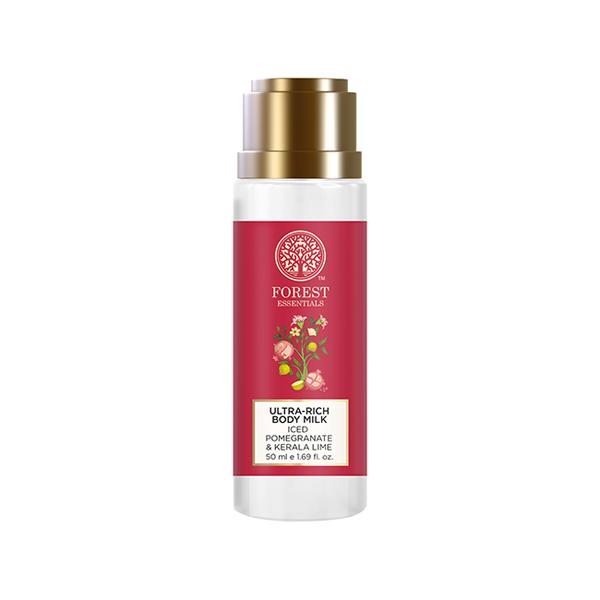 Buy Forest Essentials Travel Size Ultra-Rich Body Milk Iced Pomegranate ...