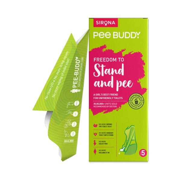 Buy Pee Buddy Freedom Stand and Pee Disposable Urination Funnel 1's ...