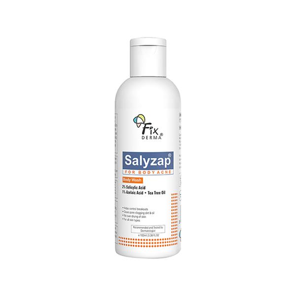 Buy Fixderma Salyzap 2% Salicylic Acid Body Wash For Acne For Acne ...