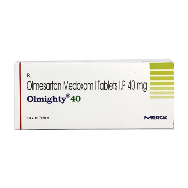 Olmighty 40mg Tablet 10'S : Price, Uses, Side Effects | Netmeds