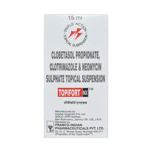 Topifort NX Suspension 15ml - Price, Uses, Side Effects | Netmeds